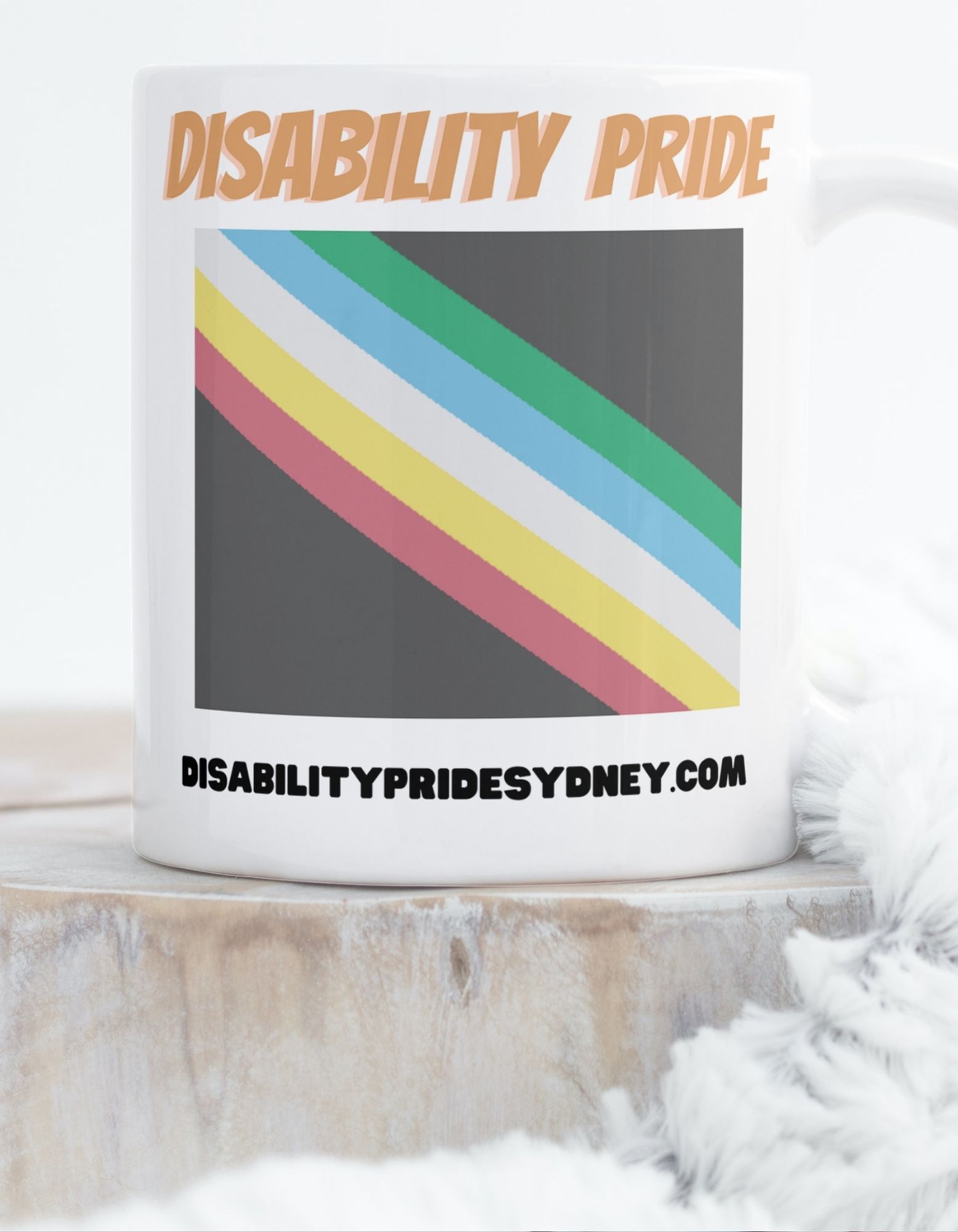 Spread the word with merchandise – Disability Pride Sydney